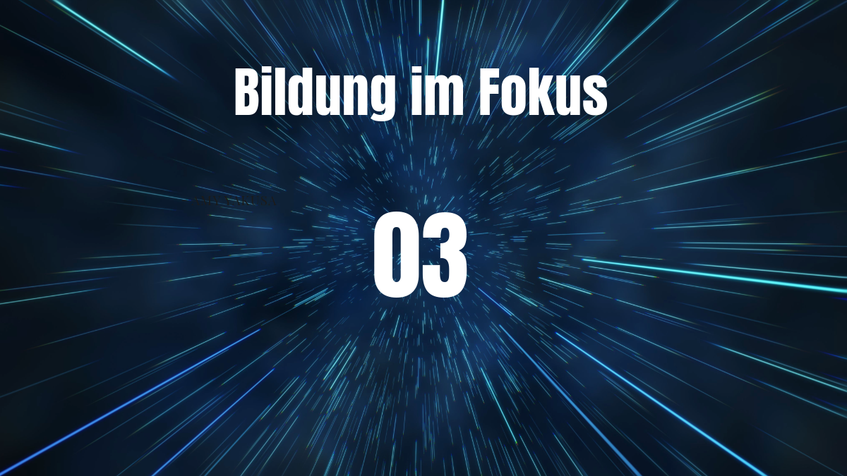 Bildung im Fokus 03 - vE Bildungsexzellenz